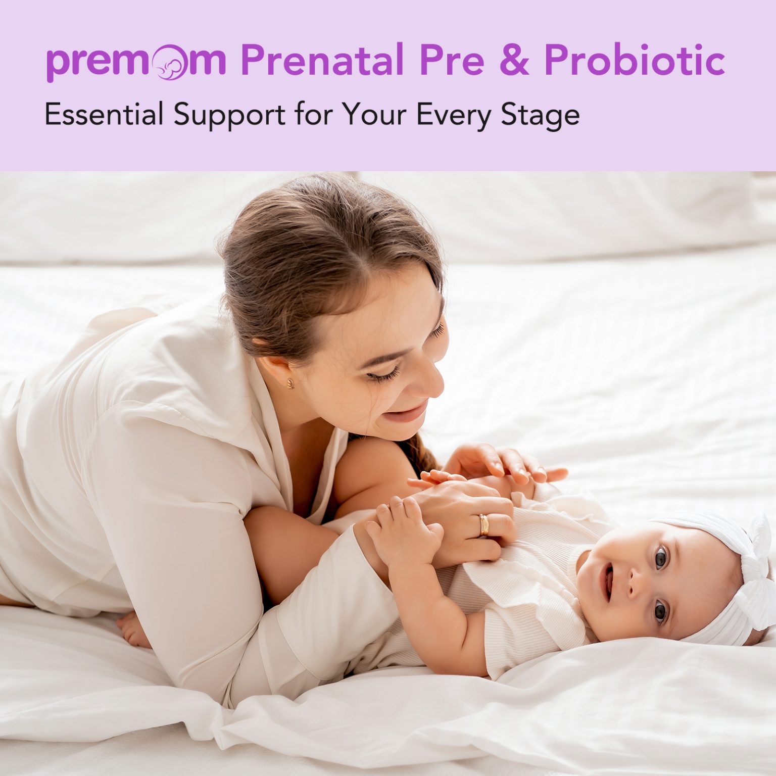 Premom Prenatal Pre & Postnatal Probiotics for Women