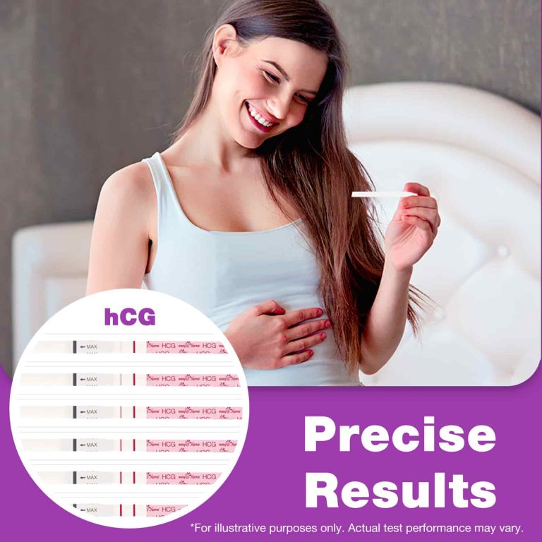 Easy@Home Pregnancy Test Strips with Urine Cups