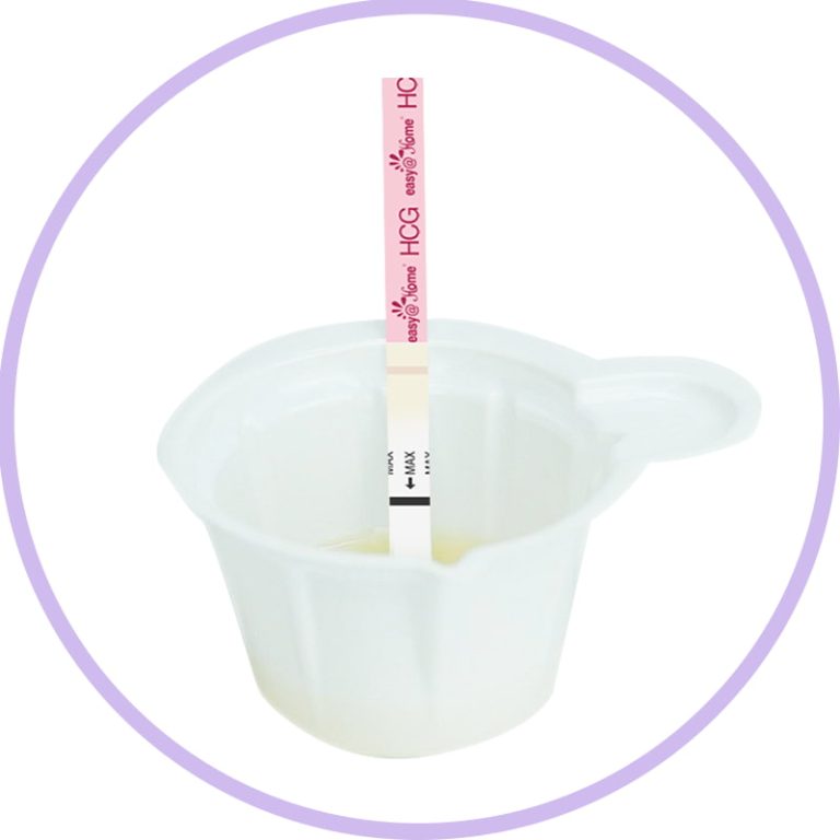 Easy@Home Pregnancy Test Strips with Urine Cups