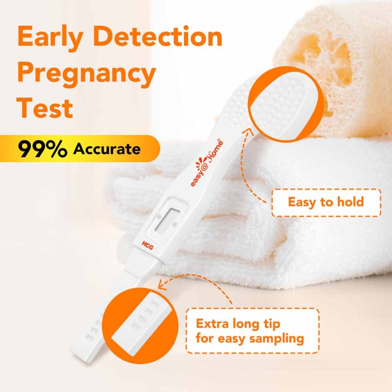 Easy@Home 3 Pregnancy Test Sticks: hCG Midstream Test
