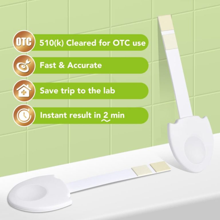 Easy@Home Urinary Tract Infection Test Kit with Tailored Handle - Premom