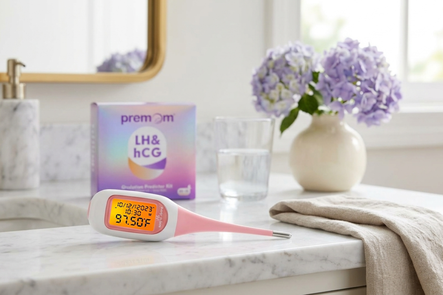 Tracking BBT temperature for ovulation to get pregnant